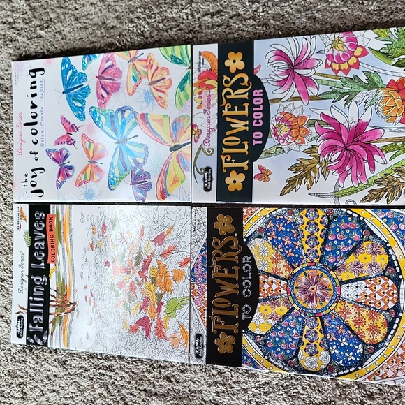 Kappa | Office | Nwt 4 Kappa Adult Coloring Books Designer Series ...
